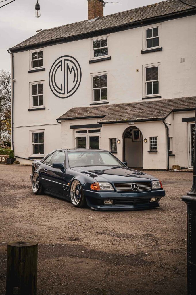 Peak SL? Jake’s bagged R129 Mercedes • Caffeine&Machine