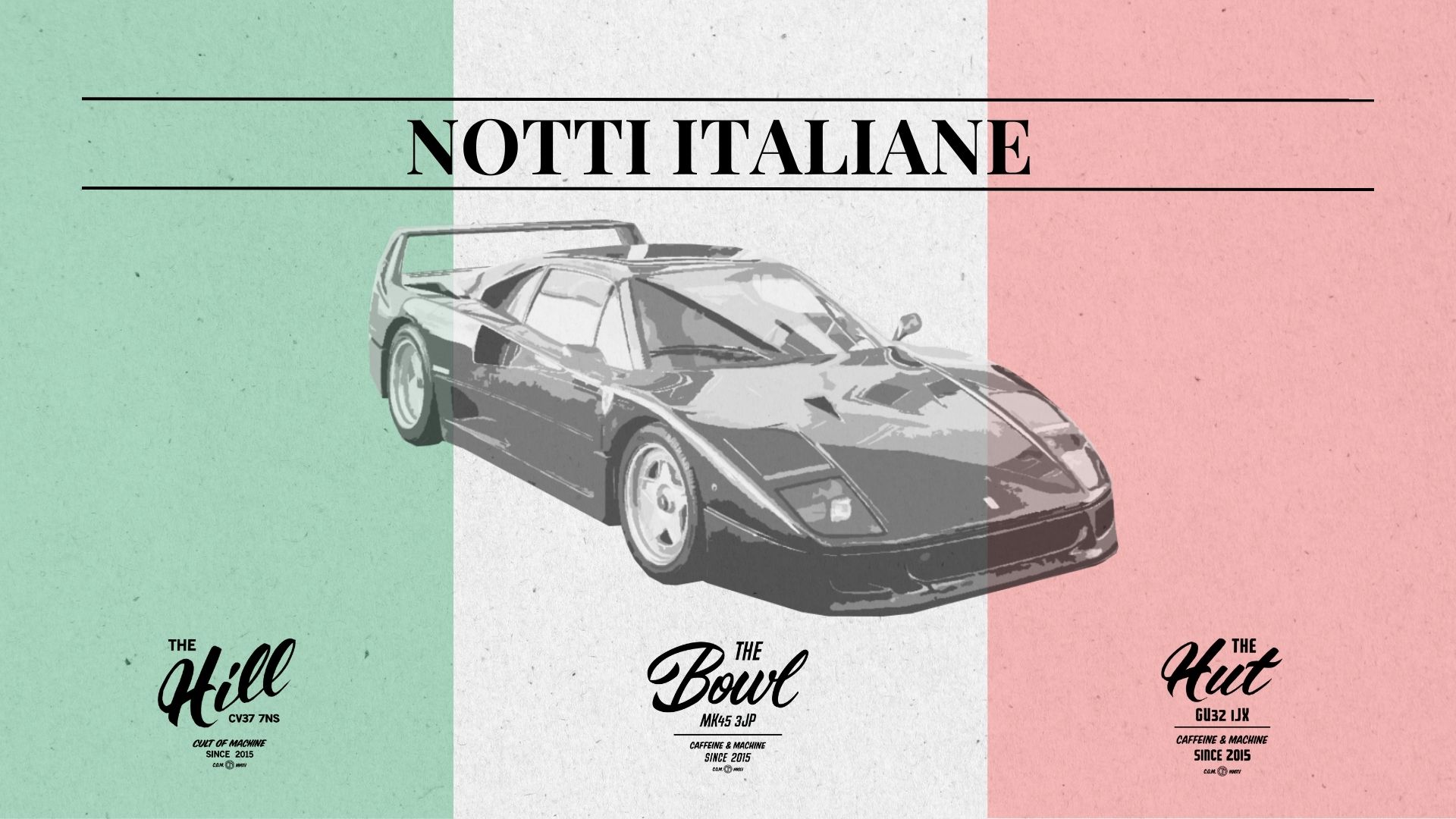 What’s on – The Hut • Caffeine&Machine